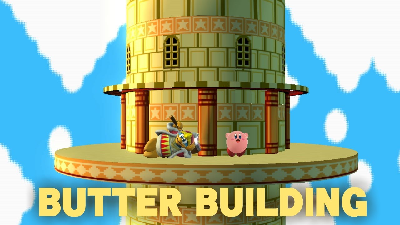 Butter Building [Super Smash Bros. (Wii U)] [Mods]