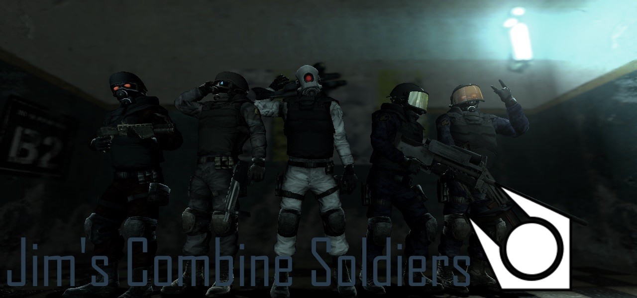 Jim's Combine Soldiers (Fixed hands!) Mod for Half-Life 2 | HL2 Mods