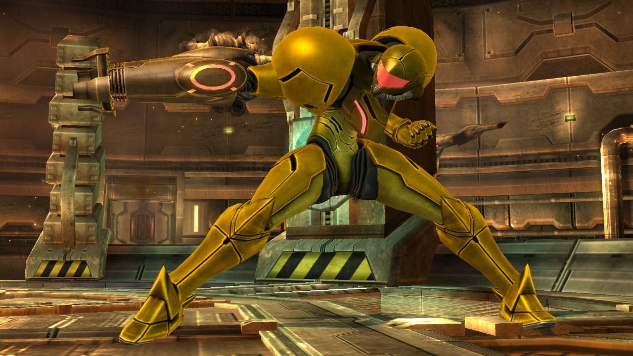Golden Armor Samus [Super Smash Bros. (Wii U)] [Mods]
