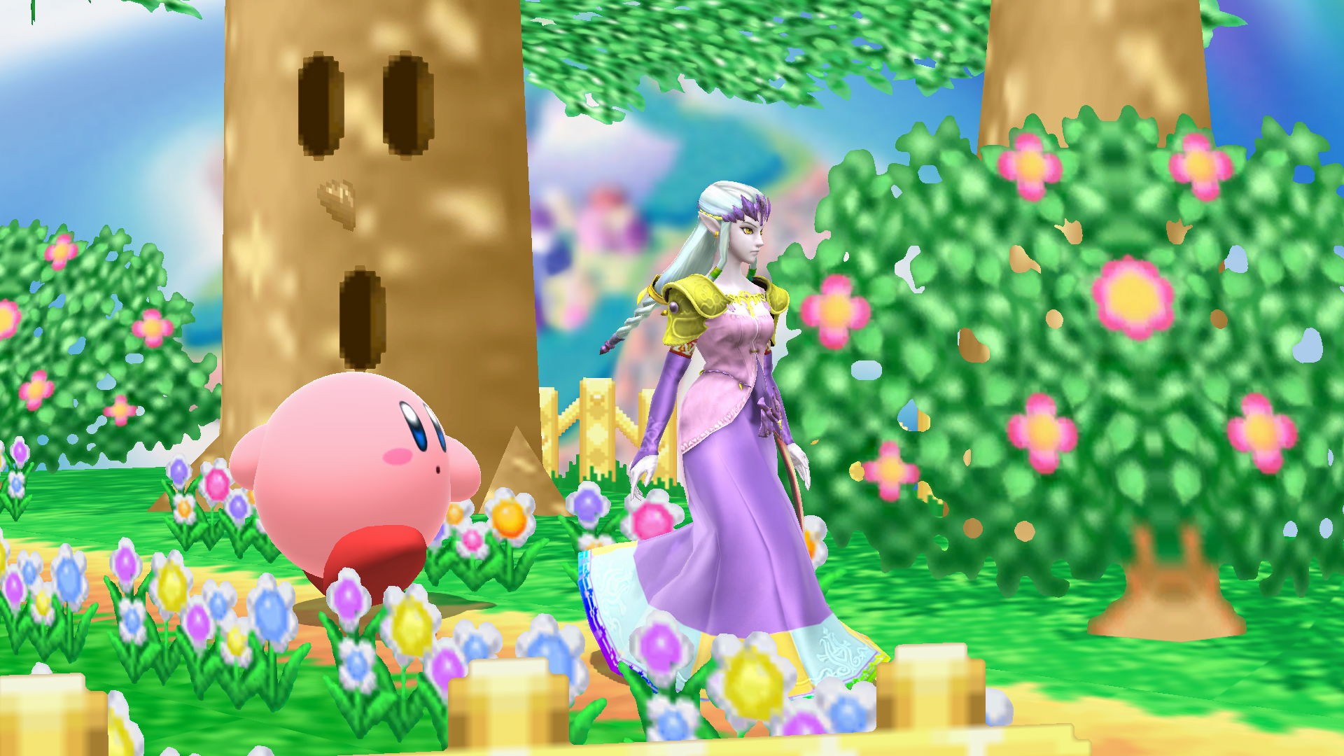 Drawcia (-Themed) Zelda [Super Smash Bros. (Wii U)] [Mods]