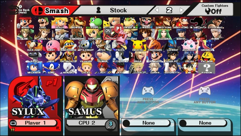 Sylux Mod for Samus [Super Smash Bros. (Wii U)] [Mods]