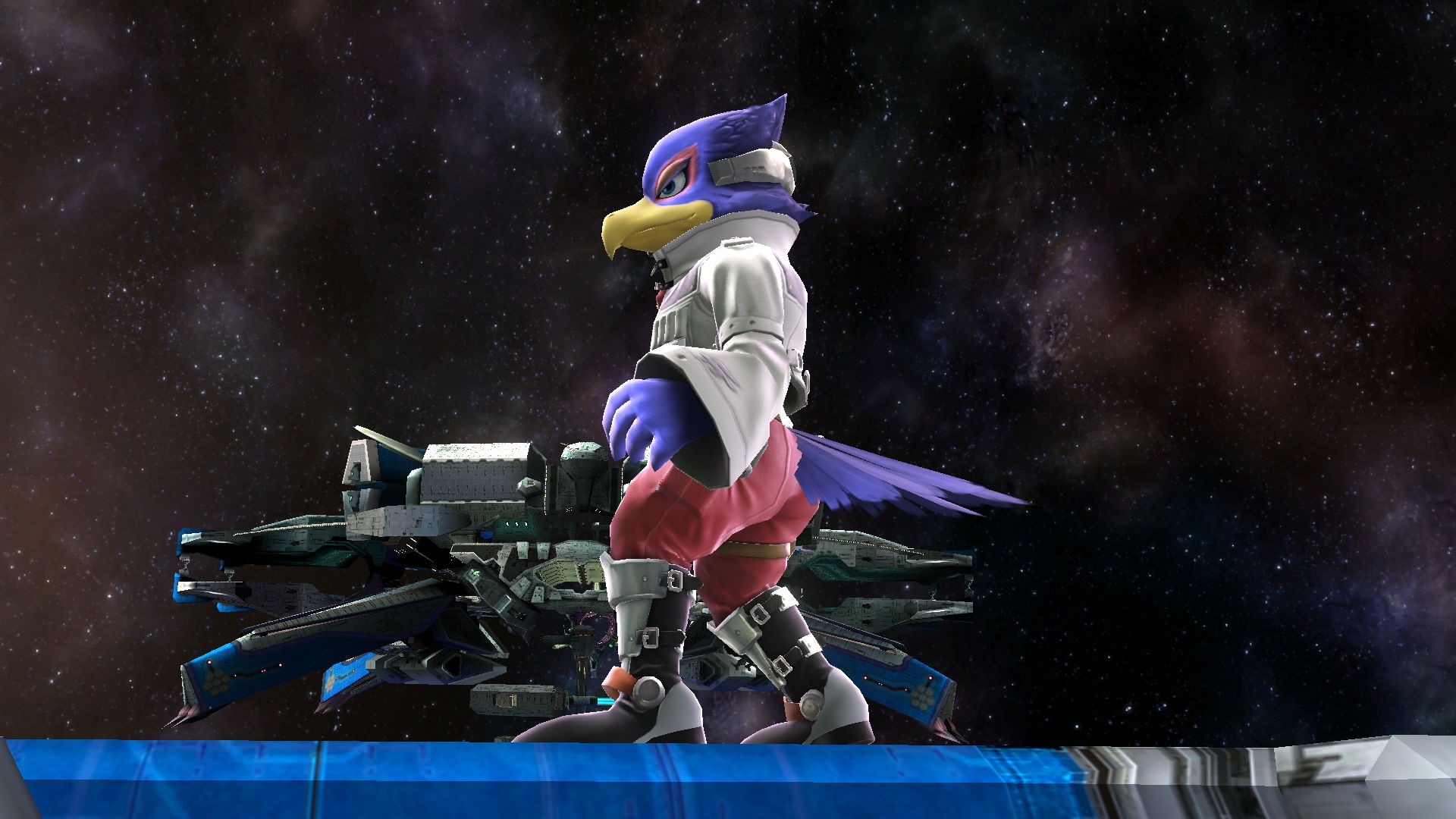 Thicc Falco [Super Smash Bros. (Wii U)] [Mods]