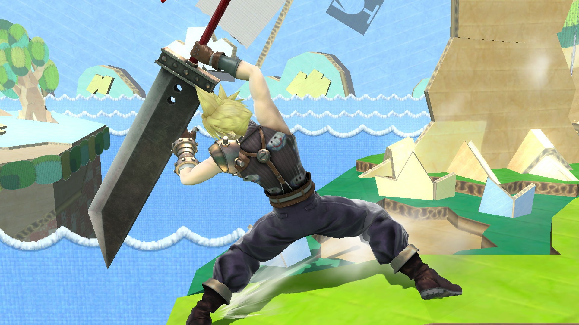 Cloud X Randall Costume [Super Smash Bros. (Wii U)] [Mods]