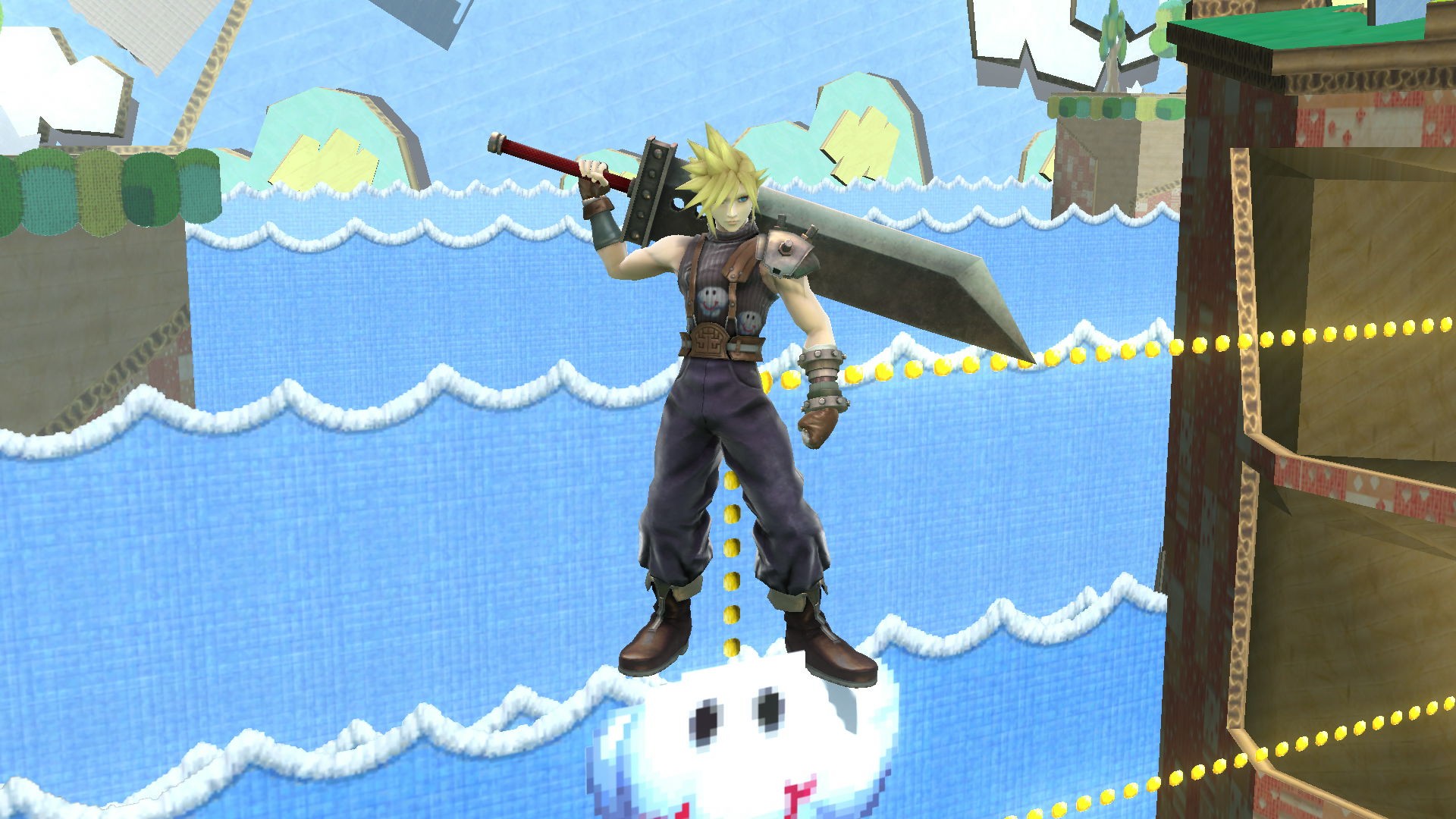 Cloud X Randall Costume [Super Smash Bros. (Wii U)] [Mods]
