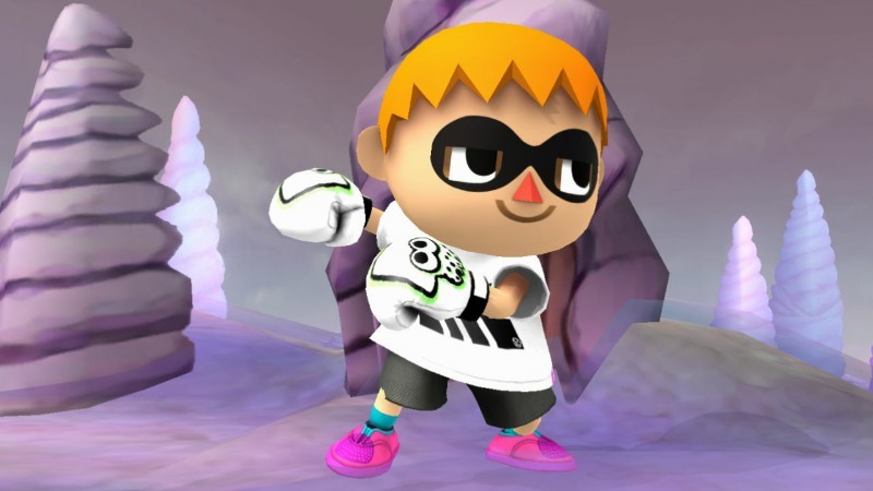 Squid Kid Villager Mod for Super Smash Bros. (Wii U) | SSB4U Mods