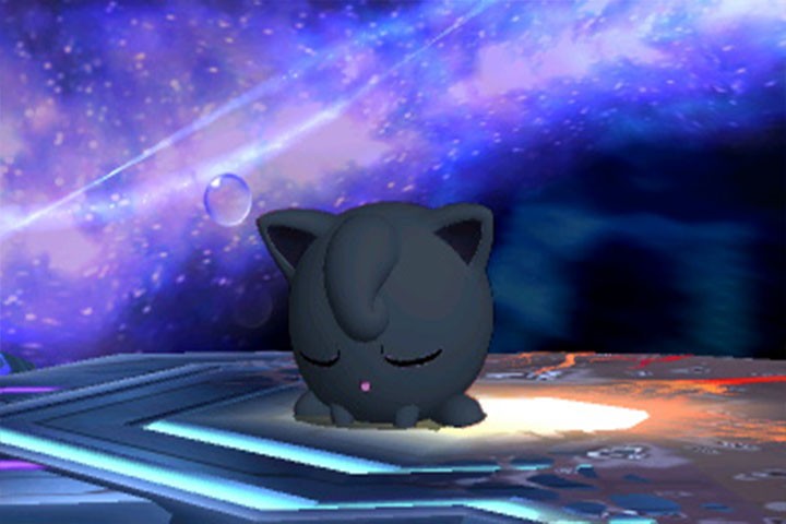 Black Jigglypuff skin (+ CSP) Mod for Super Smash Bros. (3DS) | SSB3DS Mods