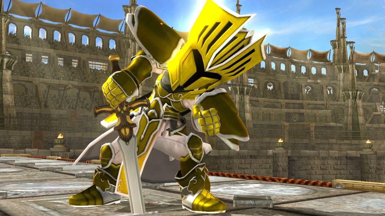 Golden Knight over Black Knight Mii Costume [Super Smash Bros. (Wii U ...
