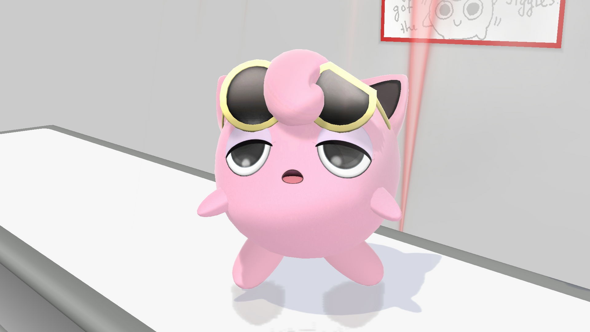 Guzma's Shades Jigglypuff Vert Edit & Texture Mod Mod for Super Smash ...