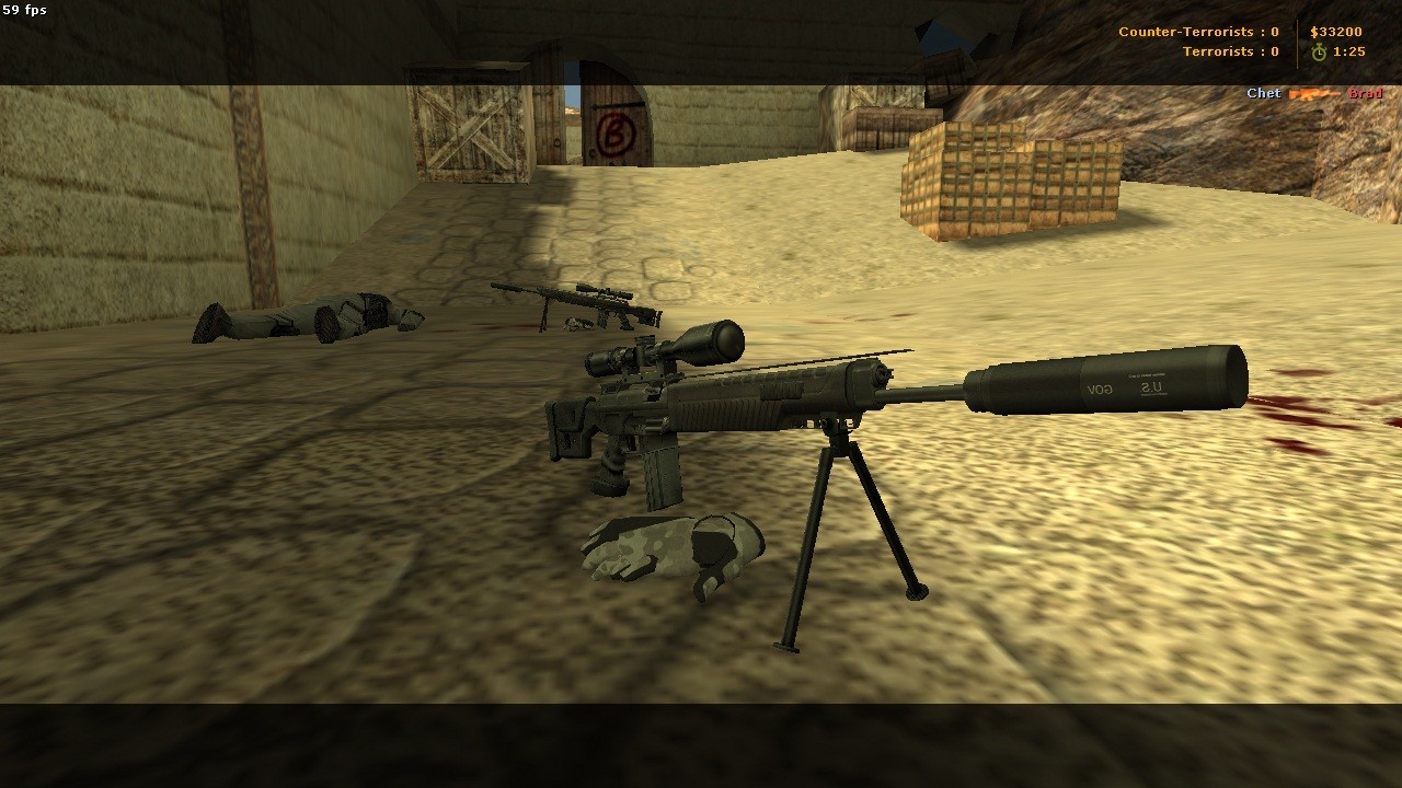 Sig SG-556 on Hyper3D's anims Mod for Counter-Strike 1.6 | CS1.6 Mods