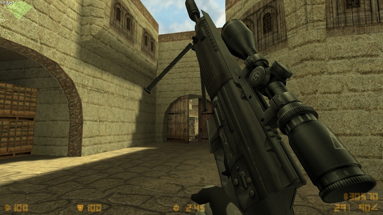 Sig SG-556 on Hyper3D's anims Mod for Counter-Strike 1.6 | CS1.6 Mods