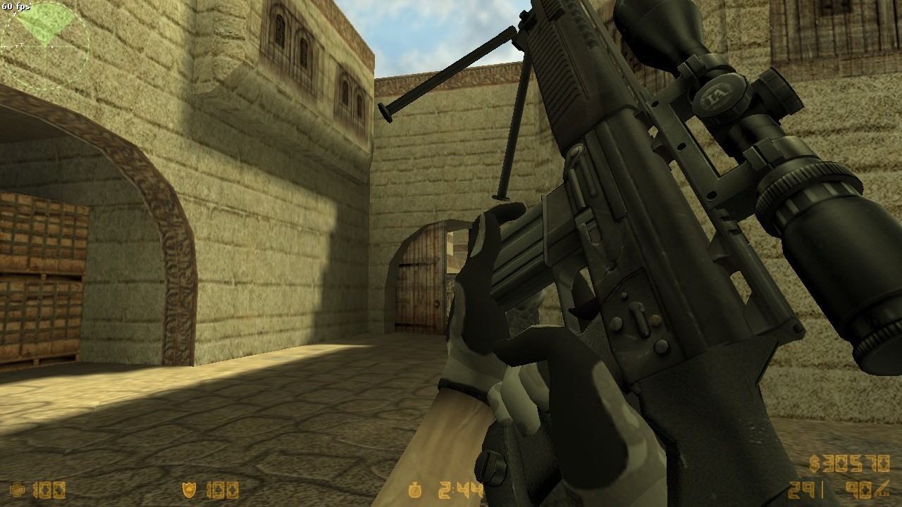 Sig SG-556 on Hyper3D's anims Mod for Counter-Strike 1.6 | CS1.6 Mods