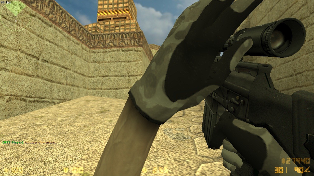 Sig SG-556 on Hyper3D's anims Mod for Counter-Strike 1.6 | CS1.6 Mods