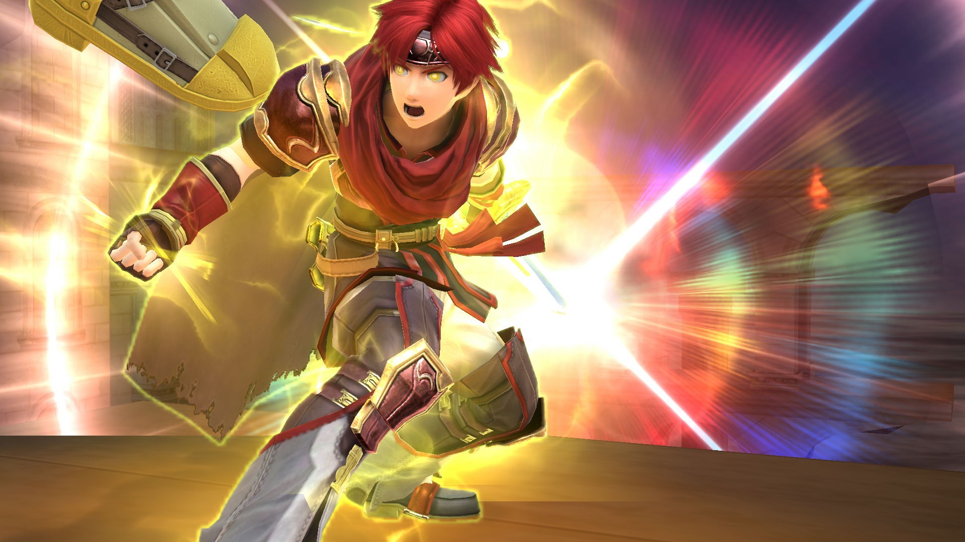 Black Red & Gold Roy [Super Smash Bros. (Wii U)] [Mods]