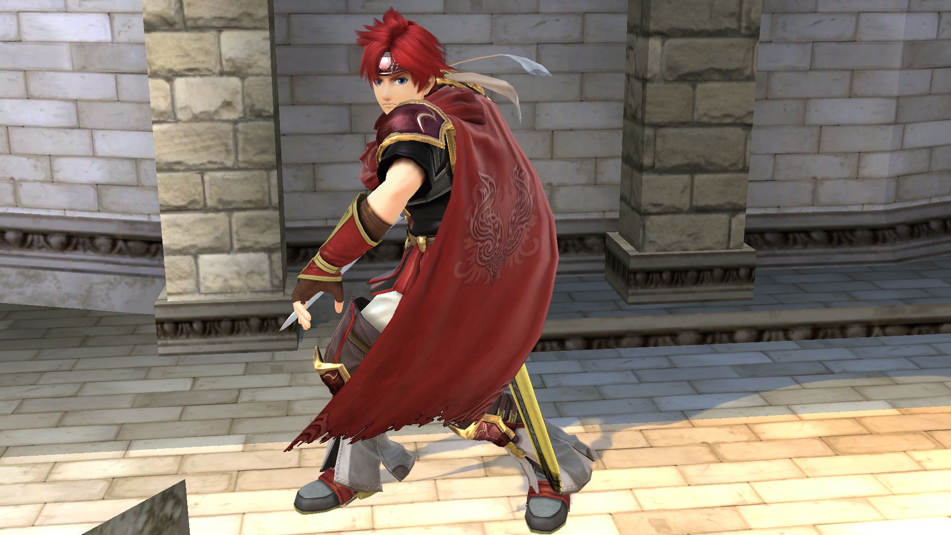 Black Red & Gold Roy [Super Smash Bros. (Wii U)] [Mods]