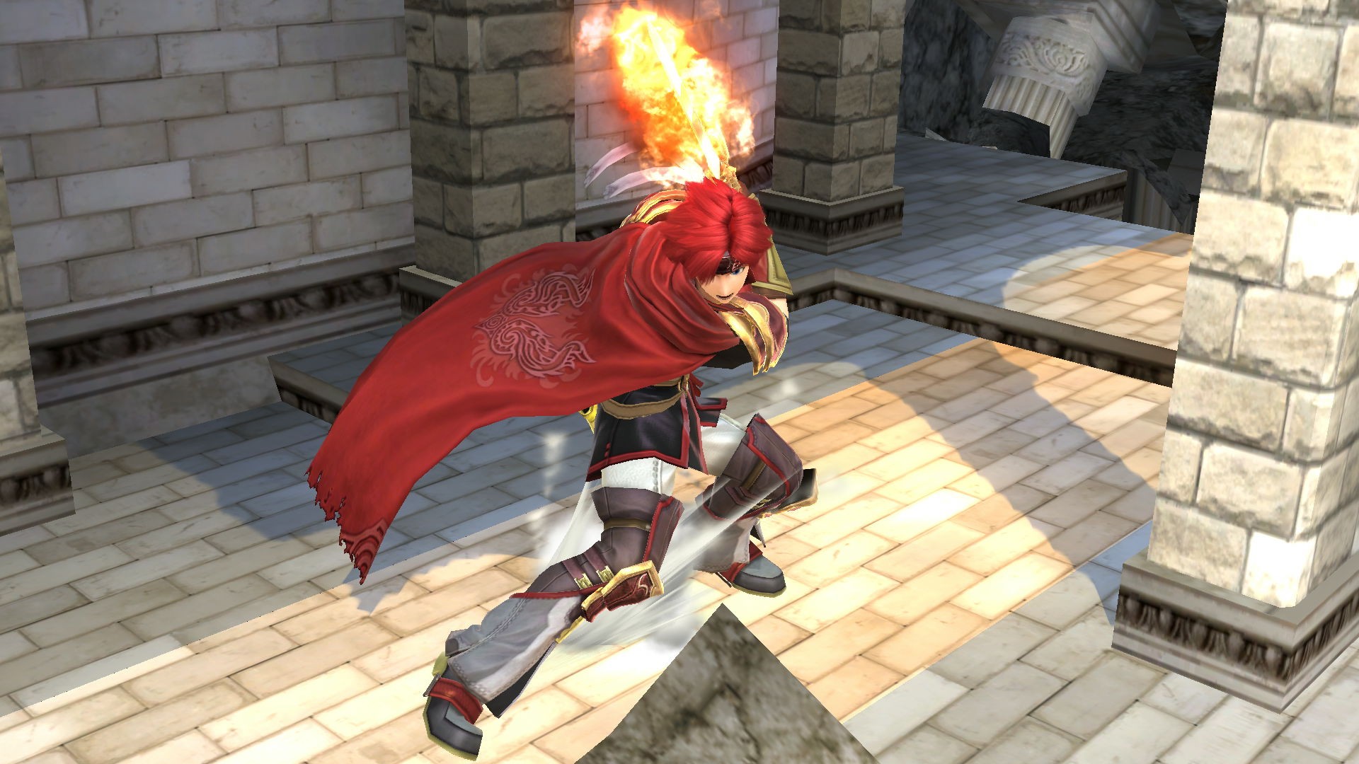 Black Red & Gold Roy [Super Smash Bros. (Wii U)] [Mods]