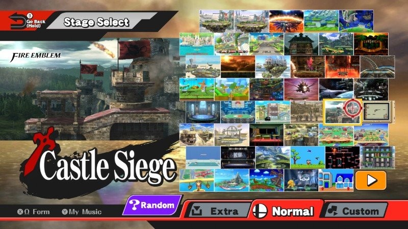 Brawl Lake CSS/SSS Background [Super Smash Bros. (Wii U)] [Mods]