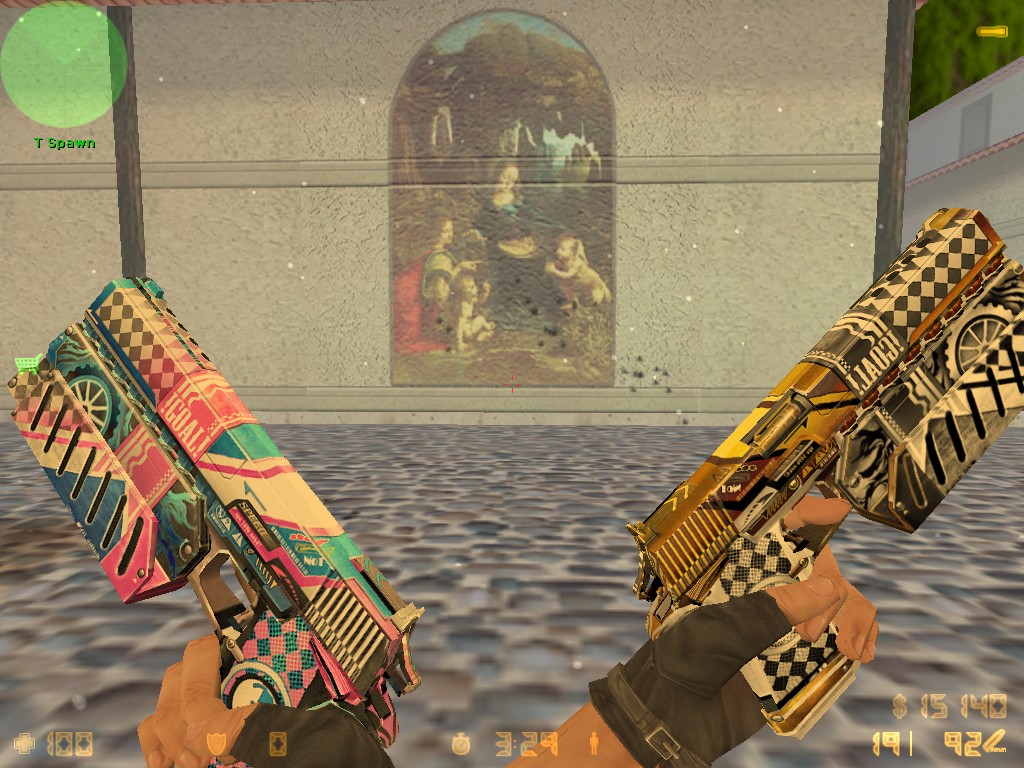 Dual Infinity Final Lace Pattern (Fixed) Mod for Counter-Strike 1.6 ...