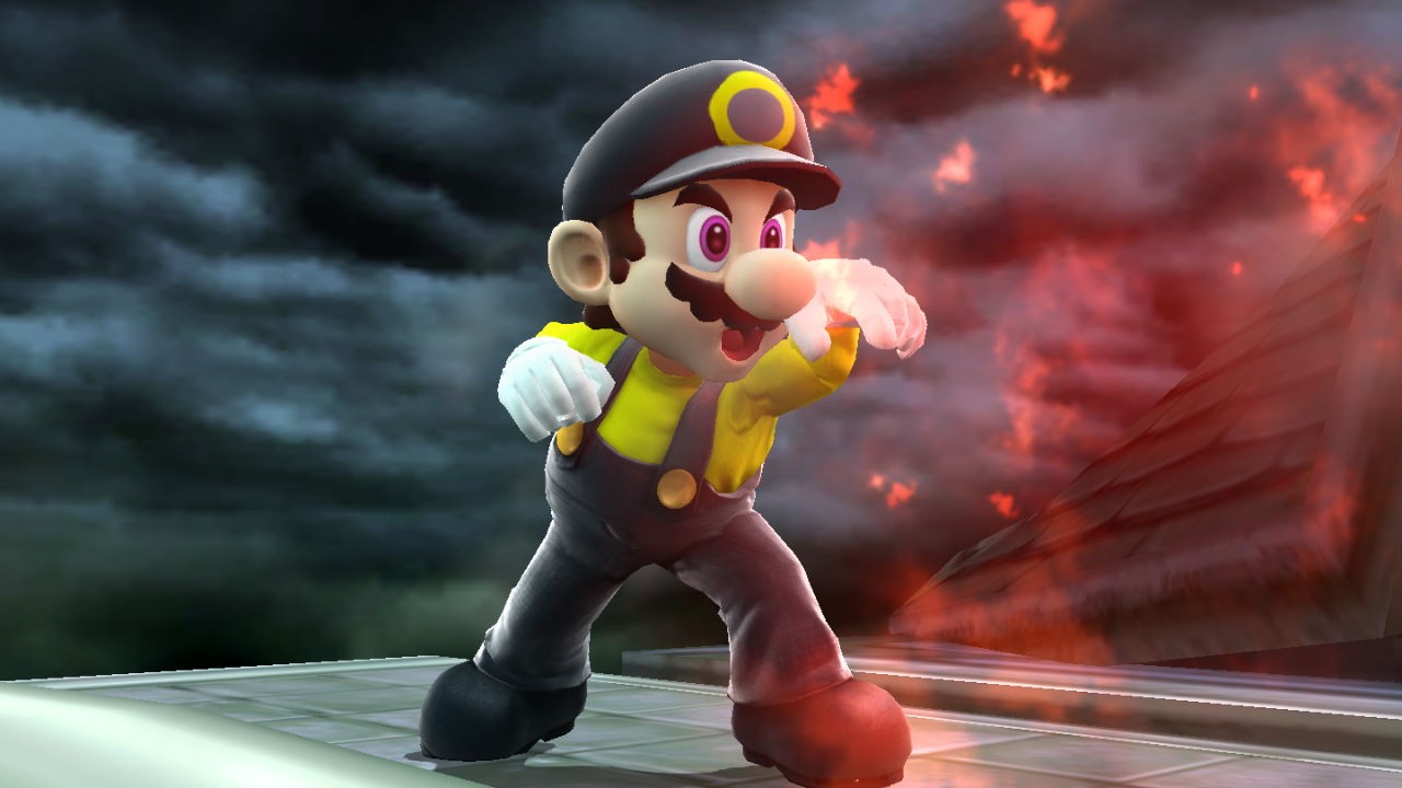 Pan Pizza alt. for Mario [Super Smash Bros. (Wii U)] [Mods]