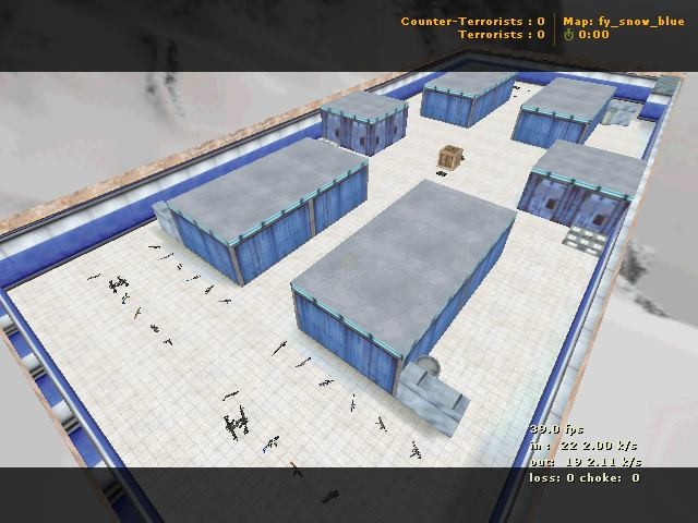 fy_snow_blue Mod for Counter-Strike 1.6 | CS1.6 Mods