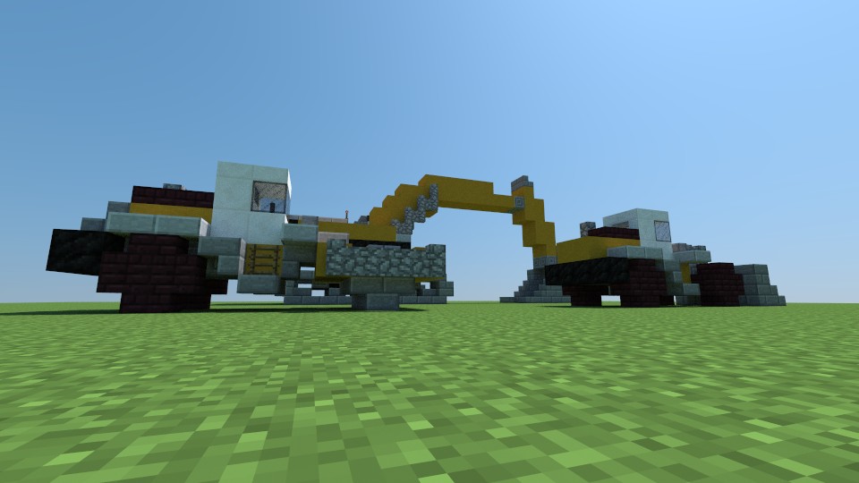 Construction Vehicle Bundle Mod for Minecraft: Java Edition | MC Mods