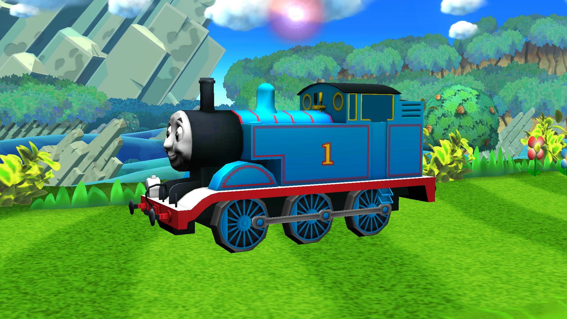 Thomas the Tank Engine (R.O.B) Mod for Super Smash Bros. (Wii U ...