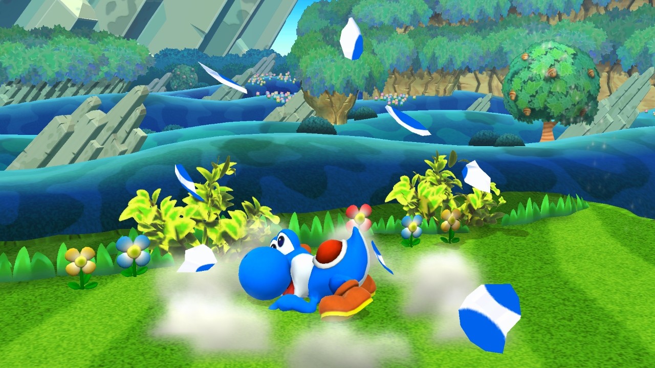 Bubble Baby Yoshi Colored Yoshi [Super Smash Bros. (Wii U)] [Mods]