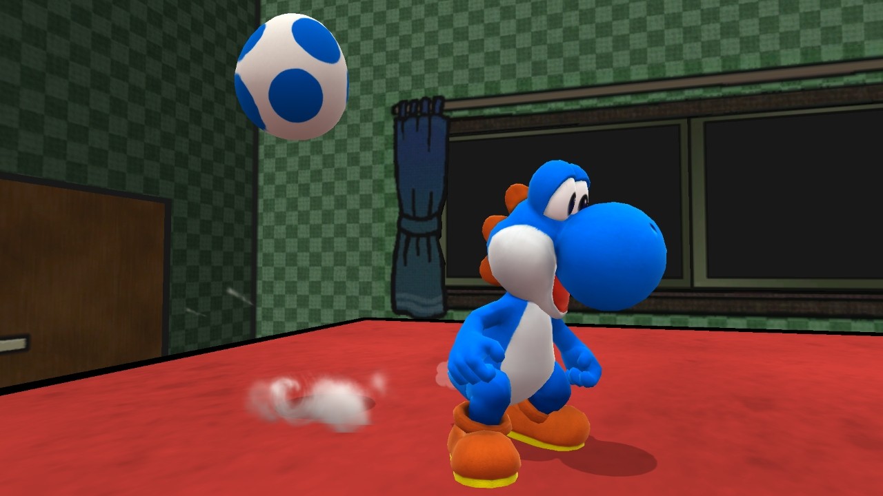 Bubble Baby Yoshi Colored Yoshi [Super Smash Bros. (Wii U)] [Mods]