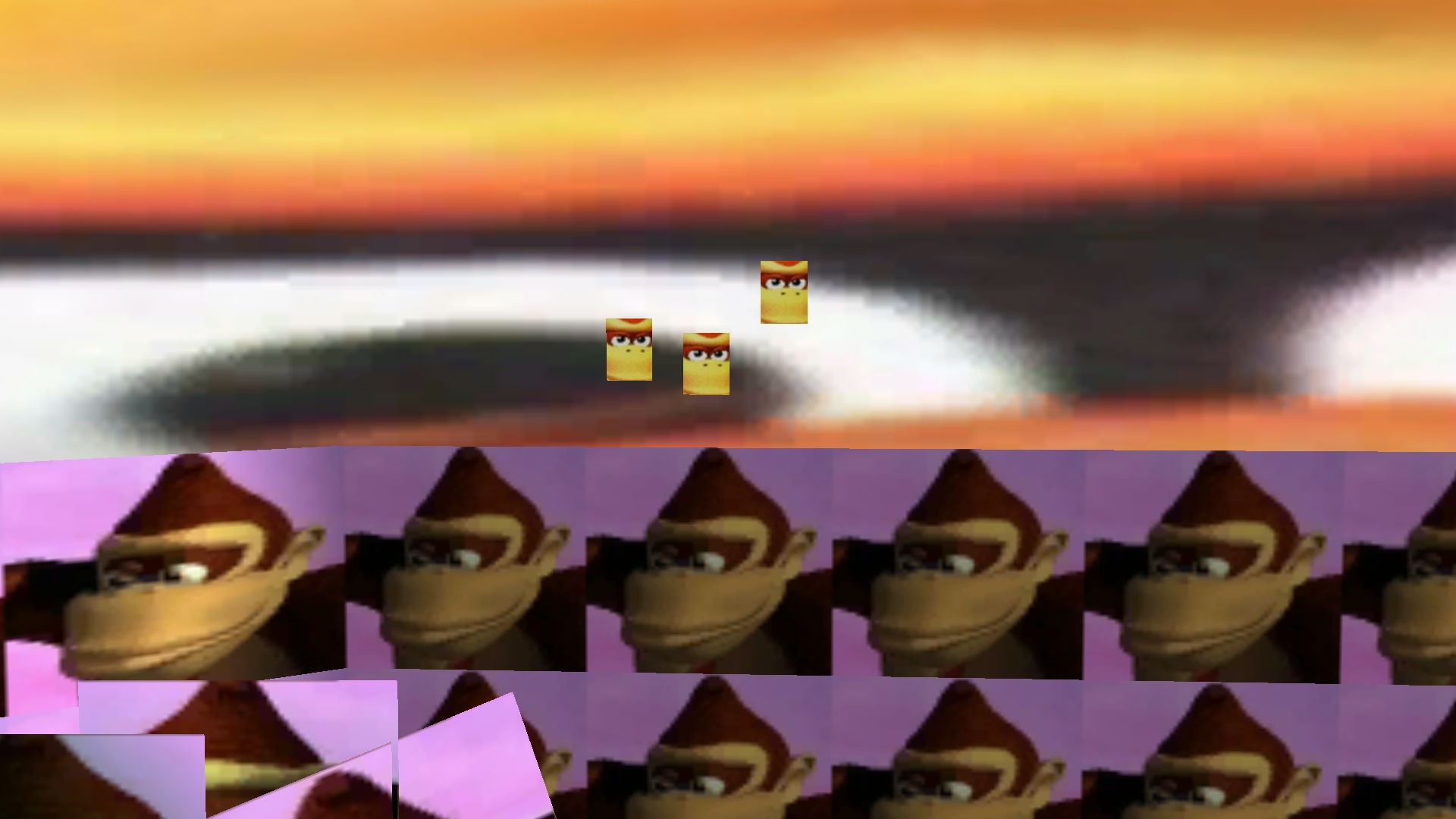 Dong inducing DK64 omega stage [Super Smash Bros. (Wii U)] [Mods]