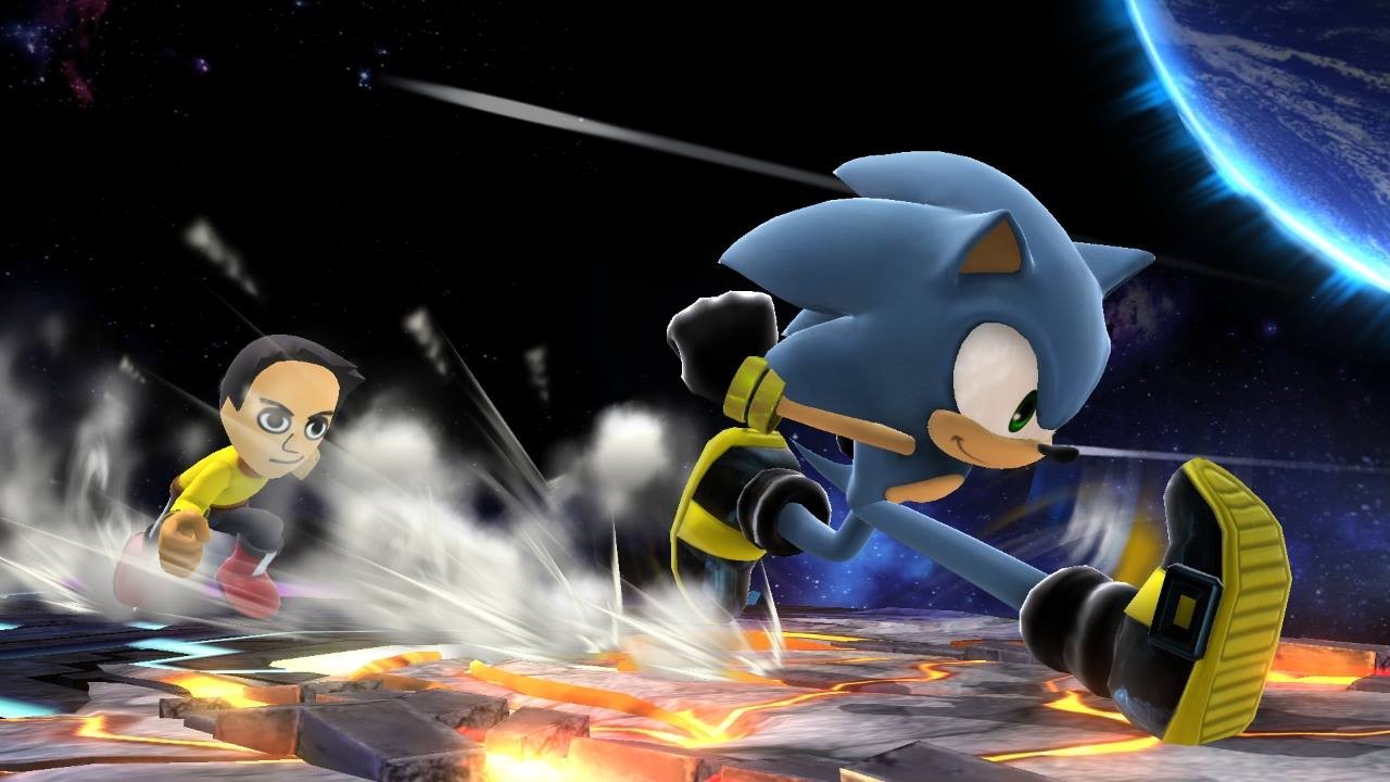 JA2 Sonic Skin! V.01 [Super Smash Bros. (Wii U)] [Mods]