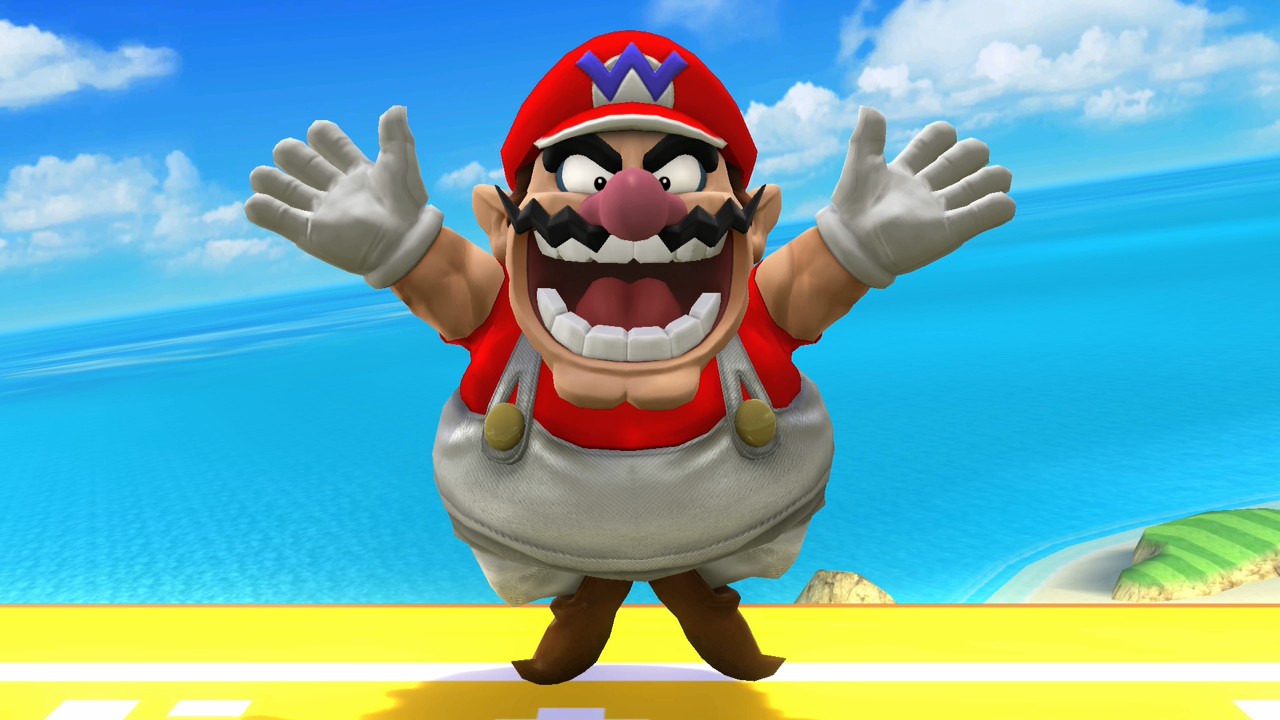 Red/White or "Toad" Wario (w/ CSPs) Mod for Super Smash Bros. (Wii U ...
