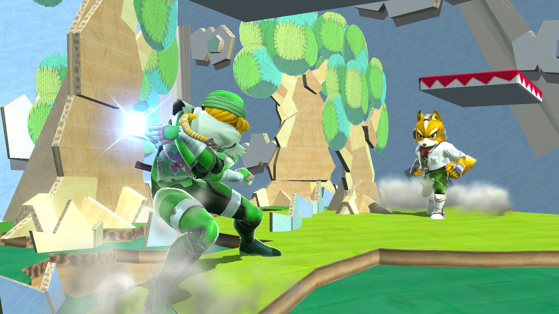 Green Sheik (Melee) [Super Smash Bros. (Wii U)] [Mods]