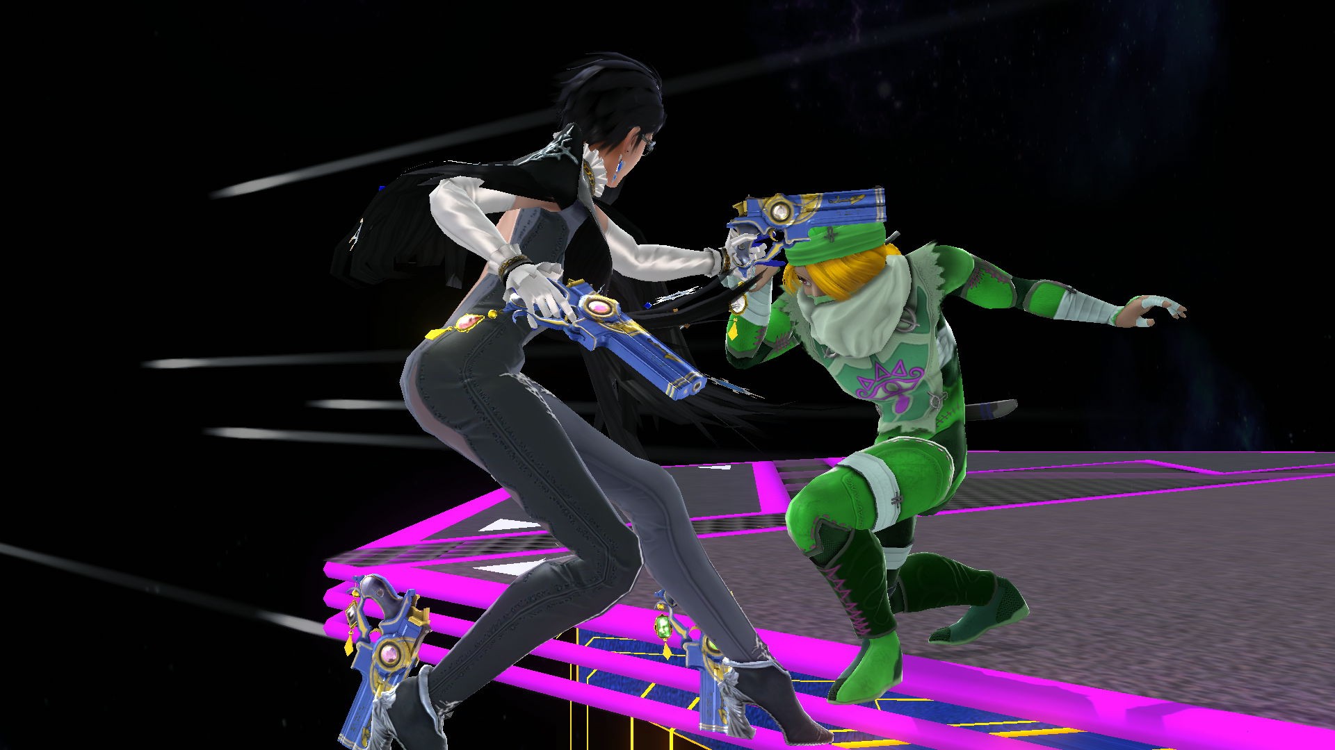 Green Sheik (Melee) [Super Smash Bros. (Wii U)] [Mods]