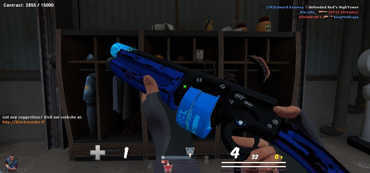 Black neon Baby Face's Blaster Mod for Team Fortress 2 | TF2 Mods