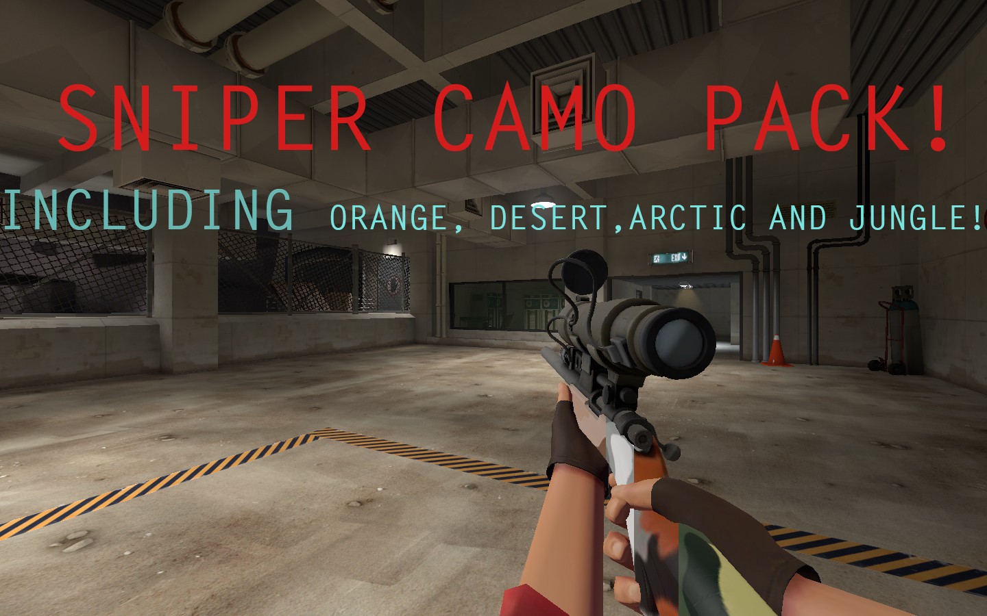 Sniper Camo Pack! Mod for Team Fortress 2 | TF2 Mods