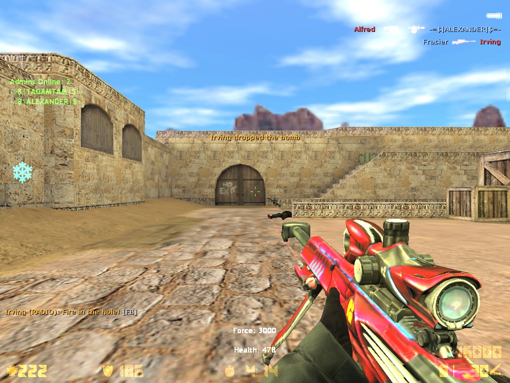 [Crossfire] Barrett M82A1 Iron Shark FIXED Mod for Counter-Strike 1.6 ...
