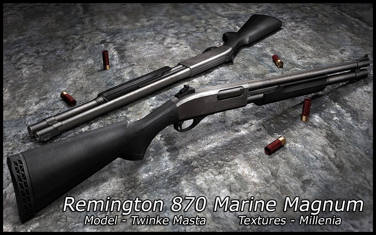 870 Marine Magnum On Zeej Animations Mod for Counter-Strike: Condition ...