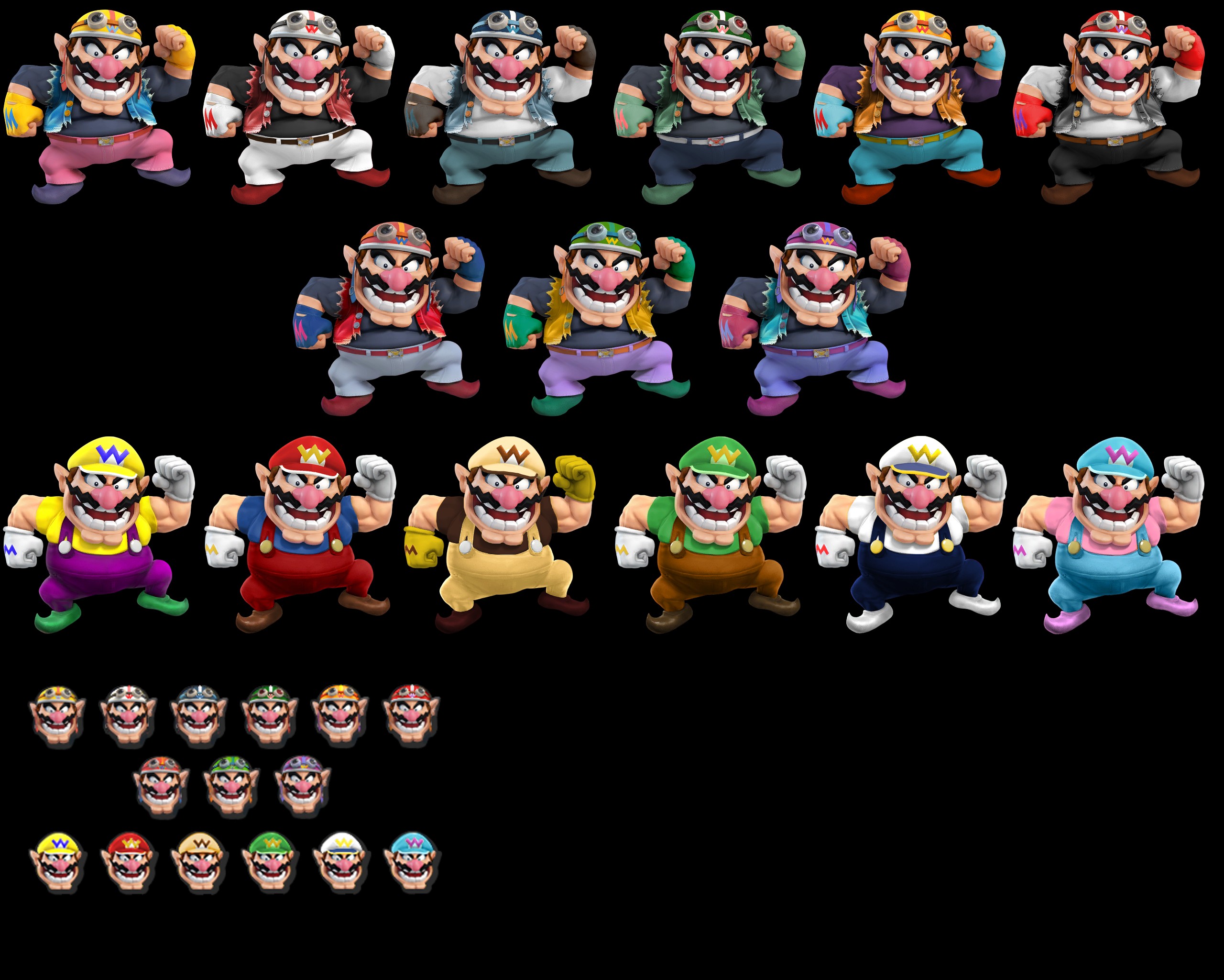 Restored Wario Pack Mod for Super Smash Bros. (Wii U) | SSB4U Mods