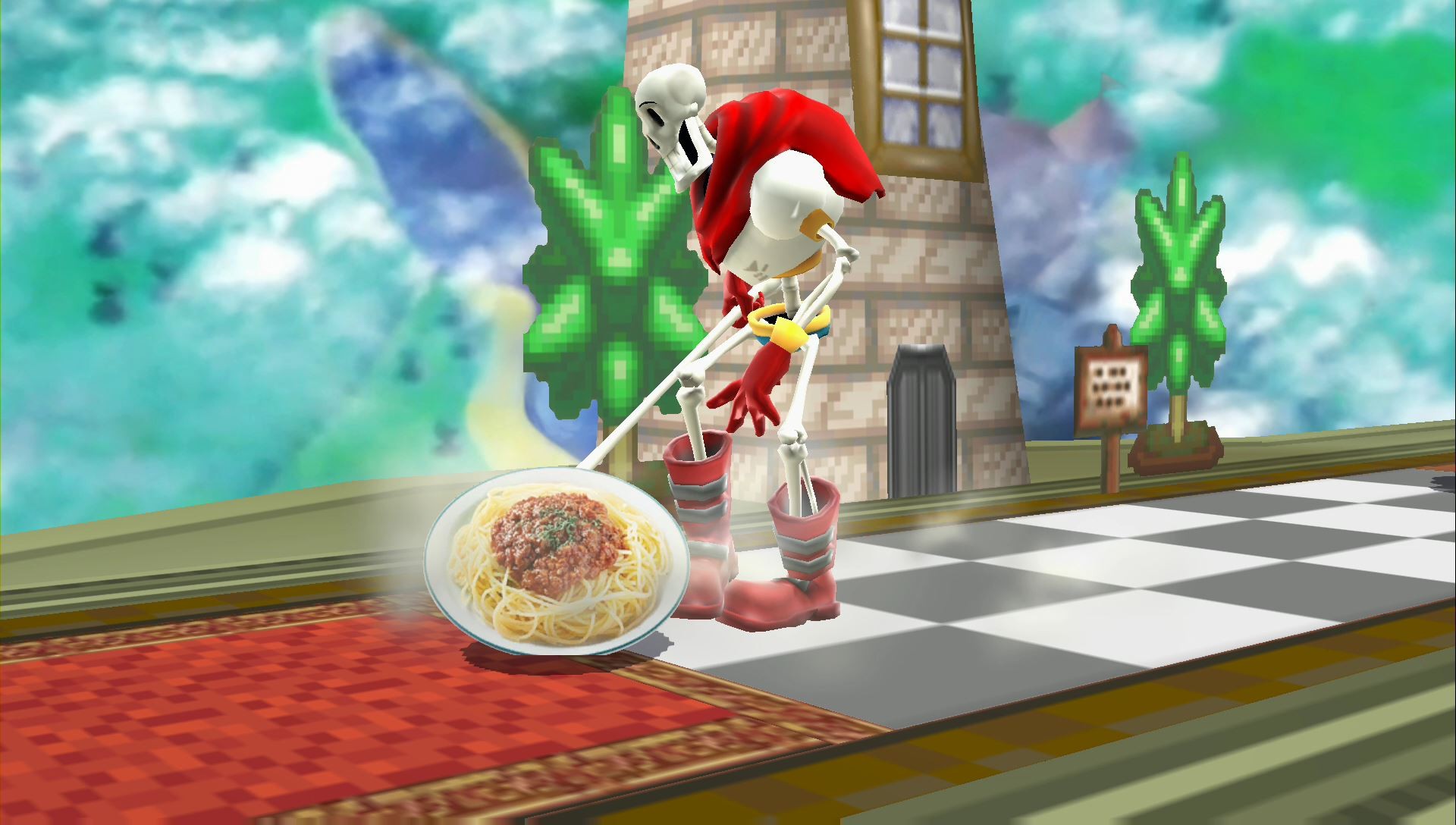 Papyrus (Beta) Mod for Super Smash Bros. (Wii U) | SSB4U Mods