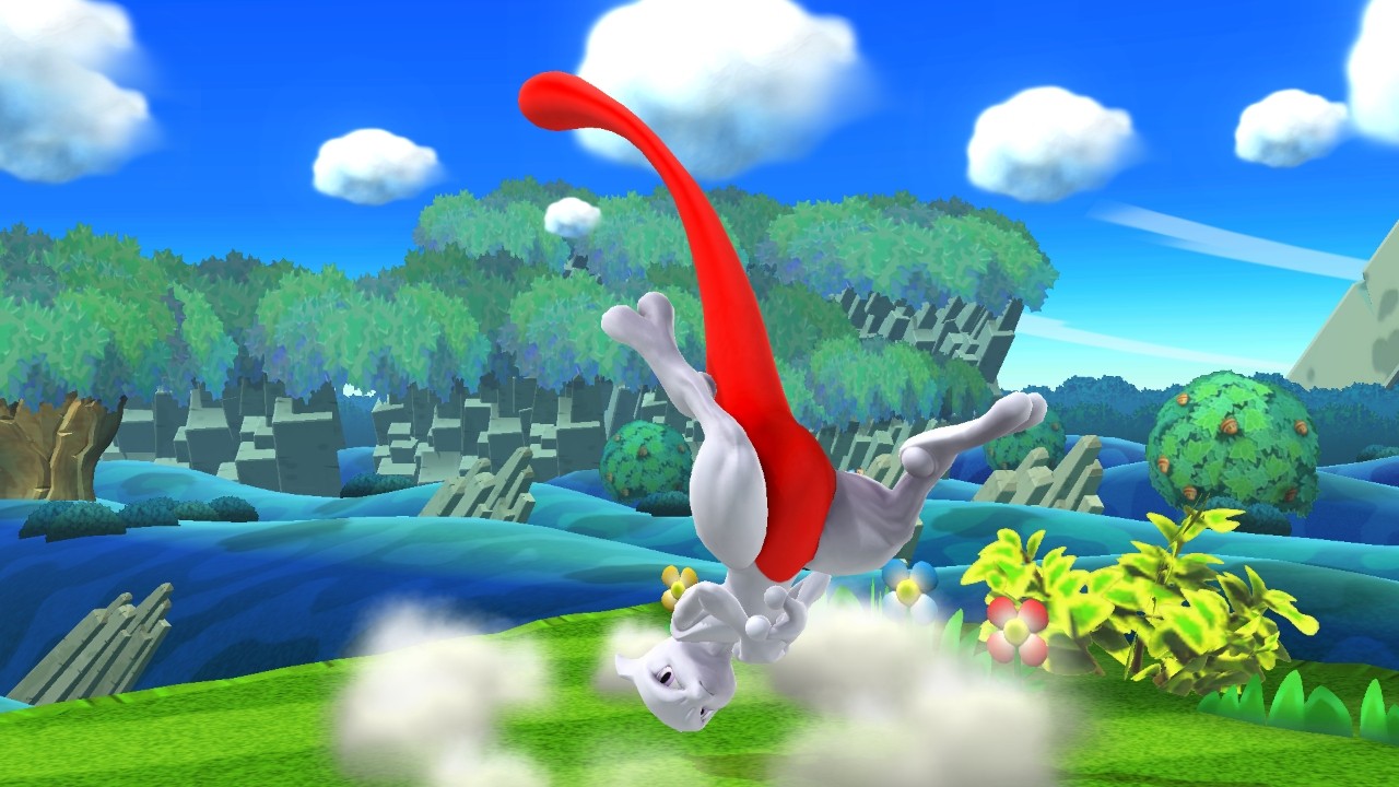 Red Tailed Mewtwo Mod for Super Smash Bros. (Wii U) | SSB4U Mods