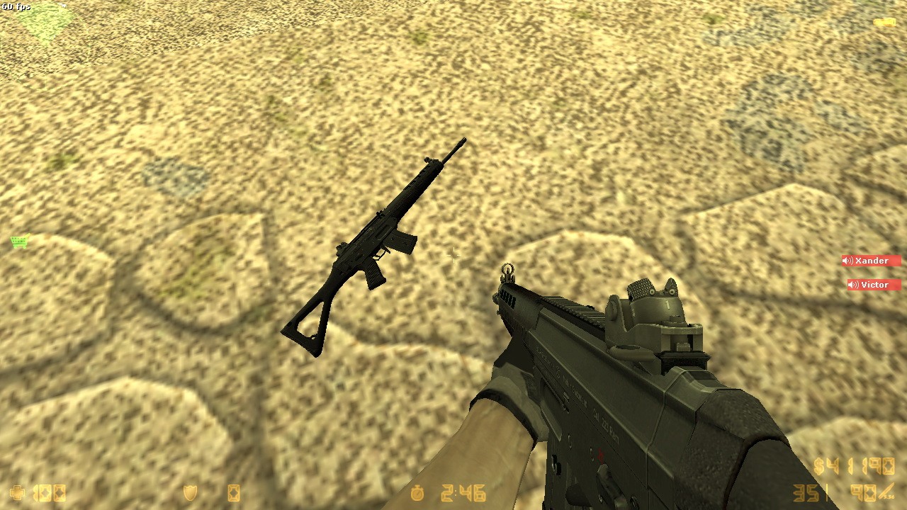 Sig SG-550 as Galil replacement Mod for Counter-Strike 1.6 | CS1.6 Mods