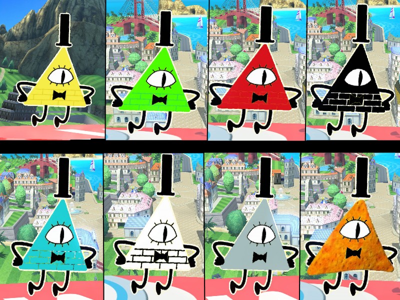 Bill Cipher Mod for Super Smash Bros. (Wii U) | SSB4U Mods