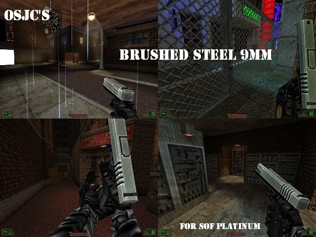 OSJC's SOF Platinum brushed steel glock skin. 2016 [Soldier of Fortune ...