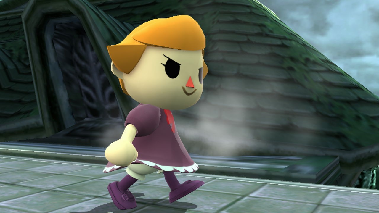 Peacock alt. for Villager [Super Smash Bros. (Wii U)] [Mods]