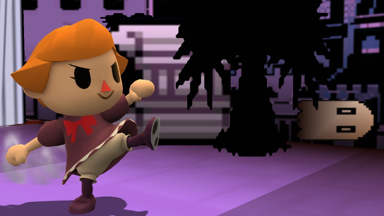 Peacock alt. for Villager [Super Smash Bros. (Wii U)] [Mods]