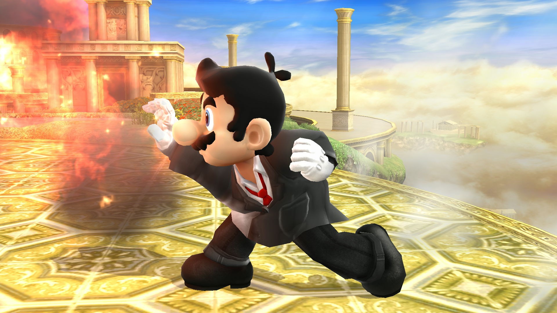 Tuxedo Mario [Super Smash Bros. (Wii U)] [Mods]