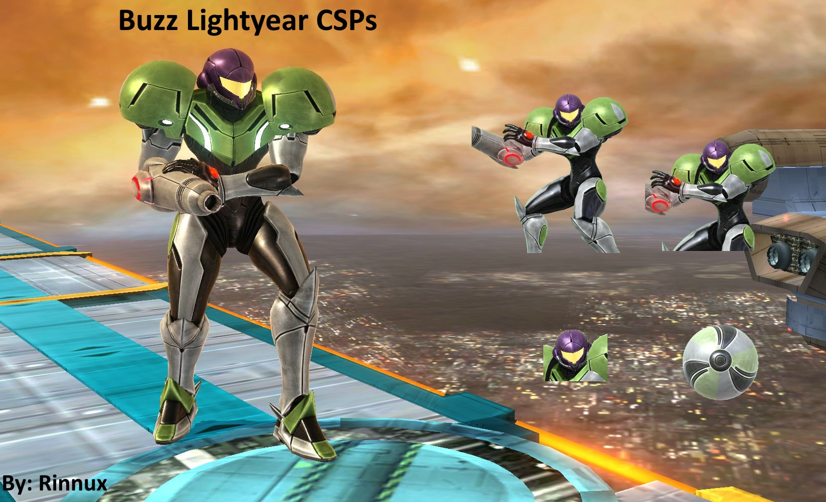 CSP Pack V2 Mod for Super Smash Bros. (Wii U) | SSB4U Mods