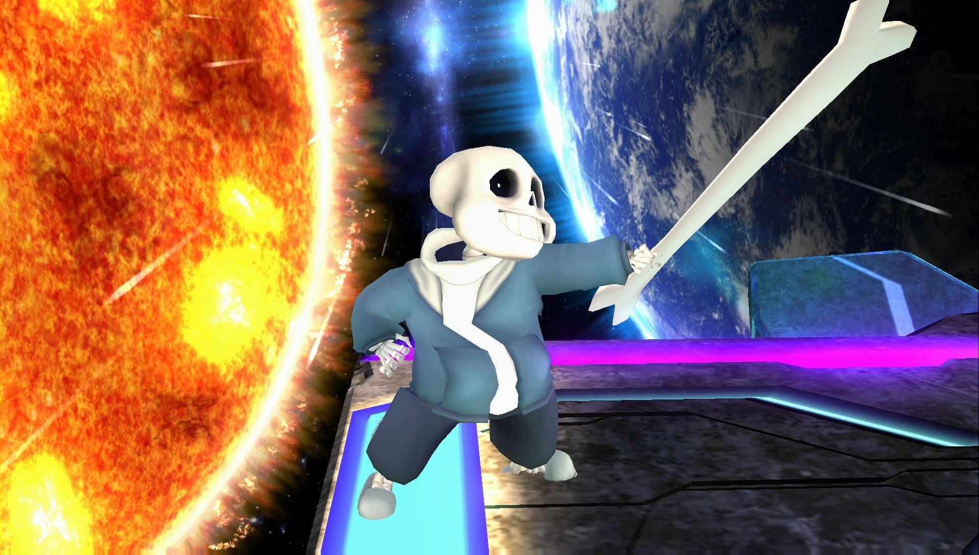 Sans (beta) [Super Smash Bros. (Wii U)] [Mods]
