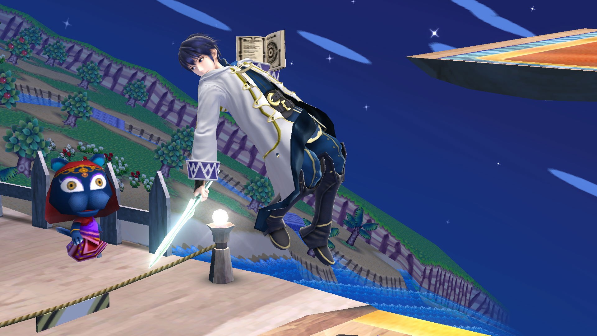 Chrom colored Robin (Chrobin) [Super Smash Bros. (Wii U)] [Mods]