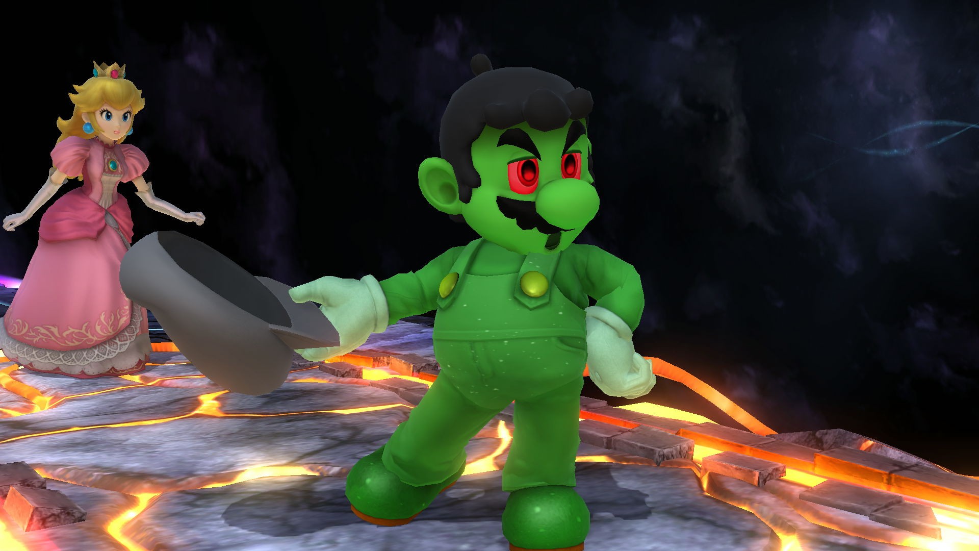 Nibroc.Roc's "Gario" [Skin Request] [Super Smash Bros. (Wii U)] [Mods]