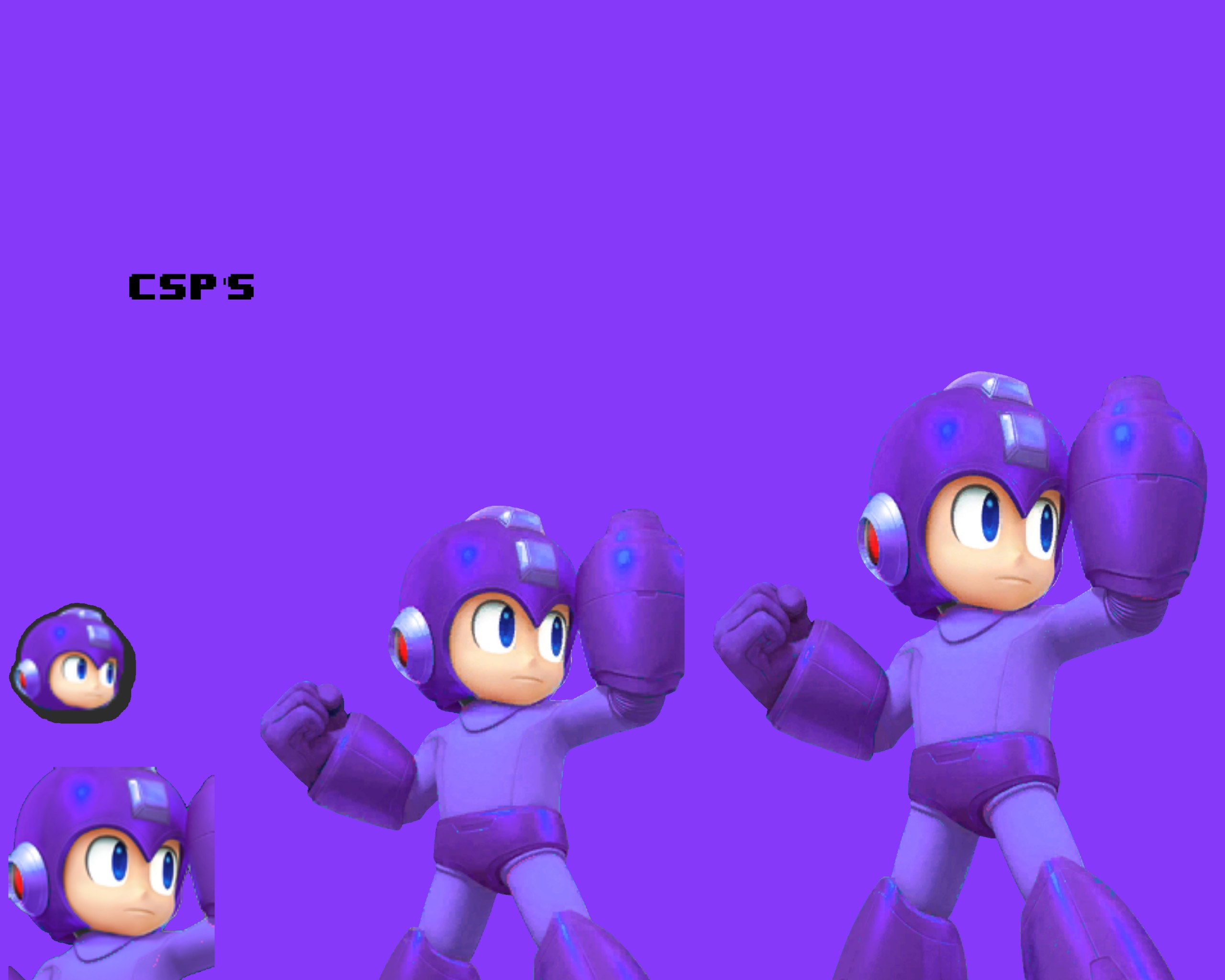 Mega Man Artwork Mod for Super Smash Bros. (Wii U) | SSB4U Mods